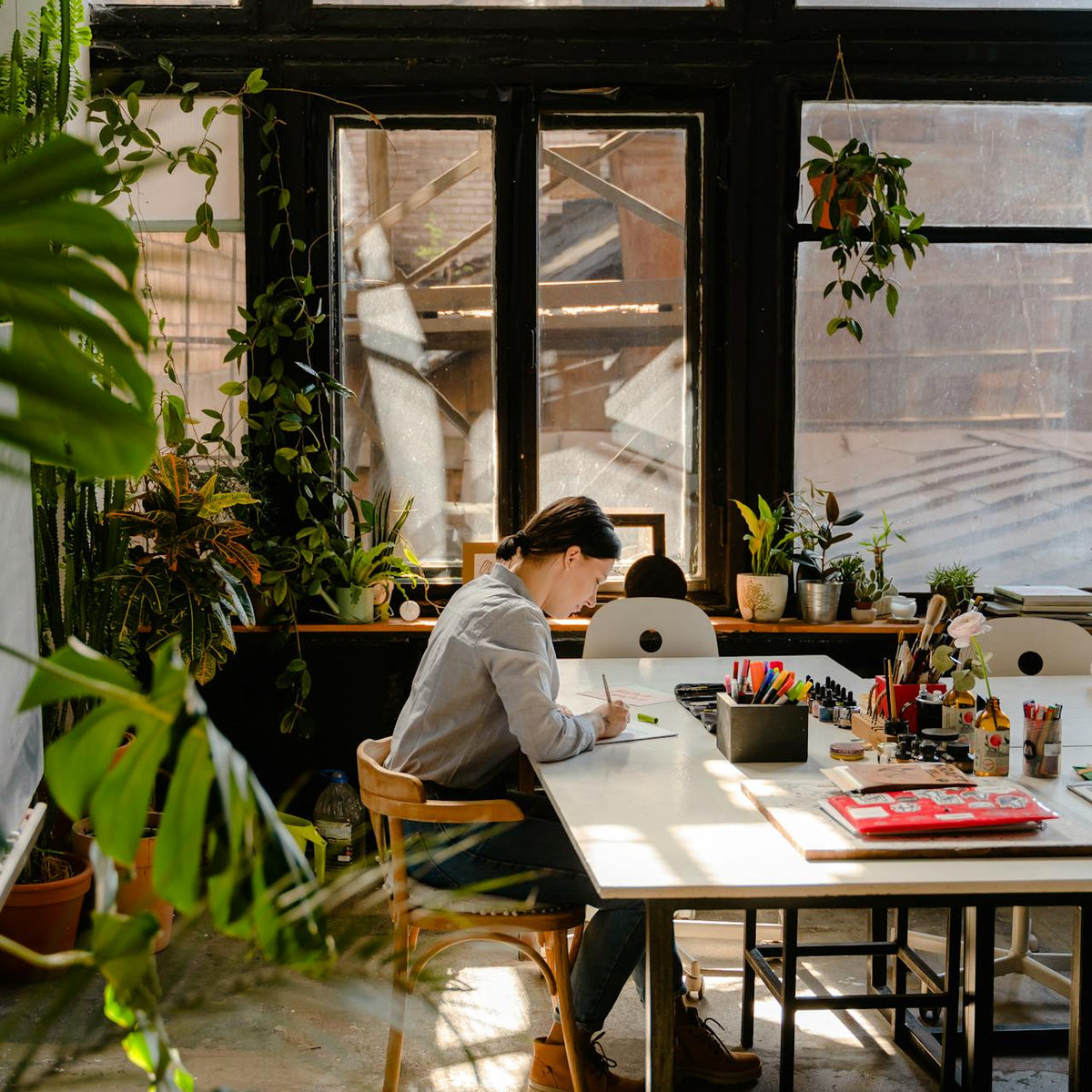 Elevate Your Workspace with Indoor Plants and Trees – Plant Studio LLC