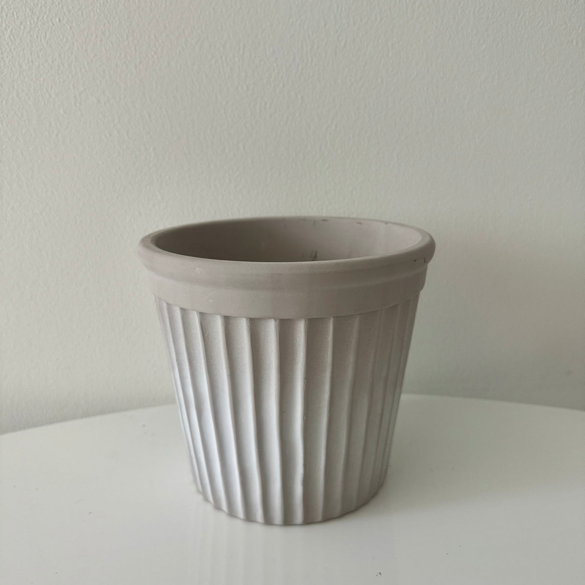 Circus Ceramic Pot - Light Gray (Greige) – Plant Studio LLC | TRN ...