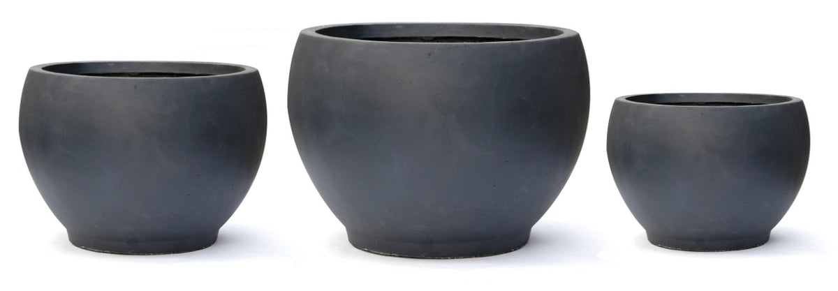 Fiber Round Pot For Large Plants – Plant Studio LLC