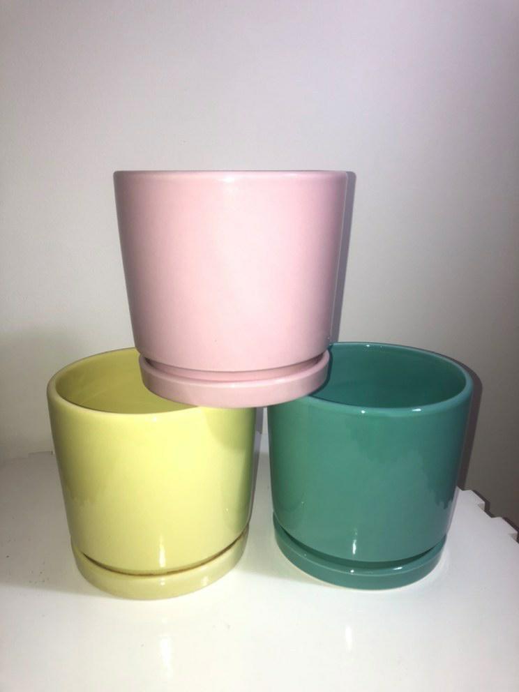 Pastel Ceramic Pots – Plant Studio LLC